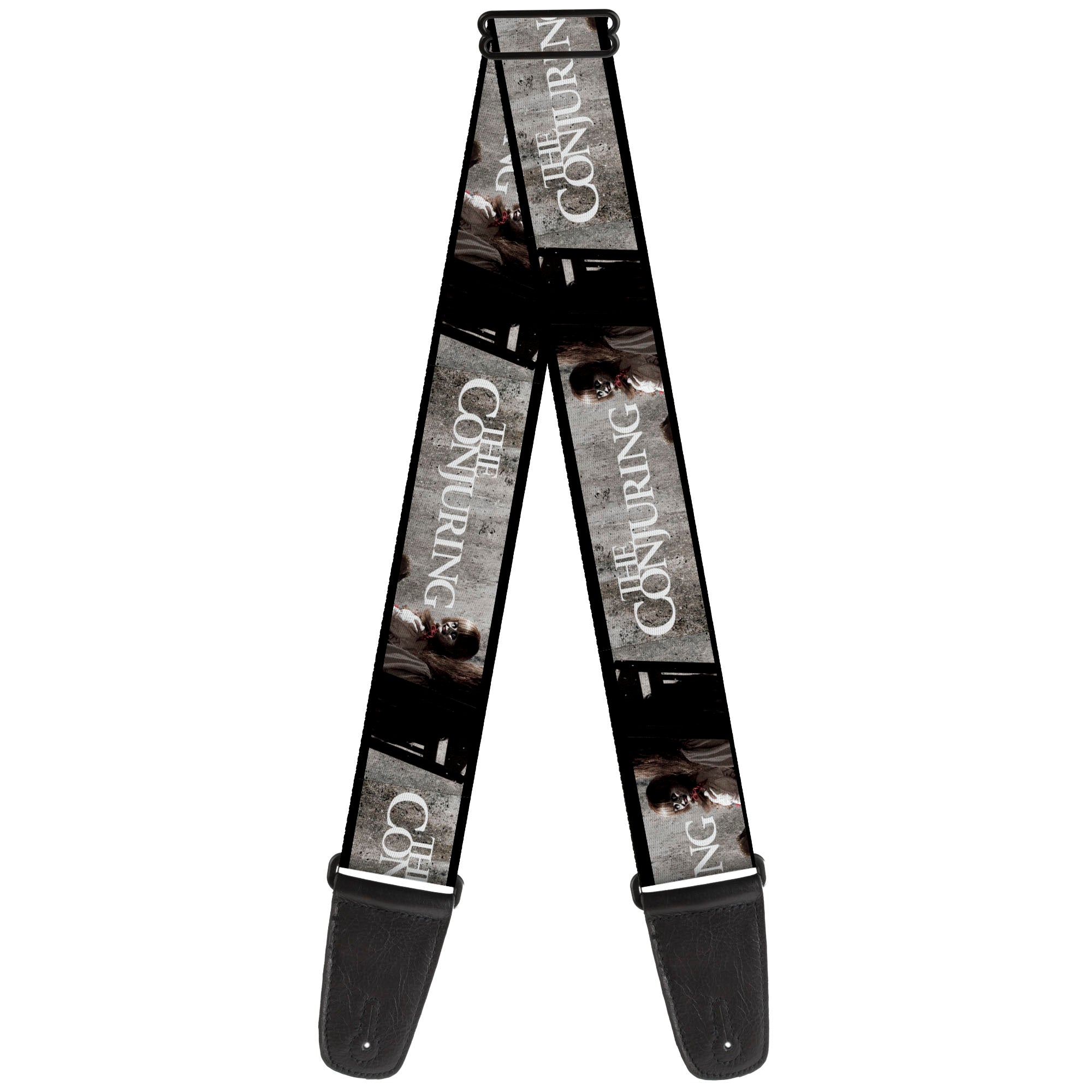 Guitar Strap - THE CONJURING Annabelle Scene and Title Logo – Buckle-Down