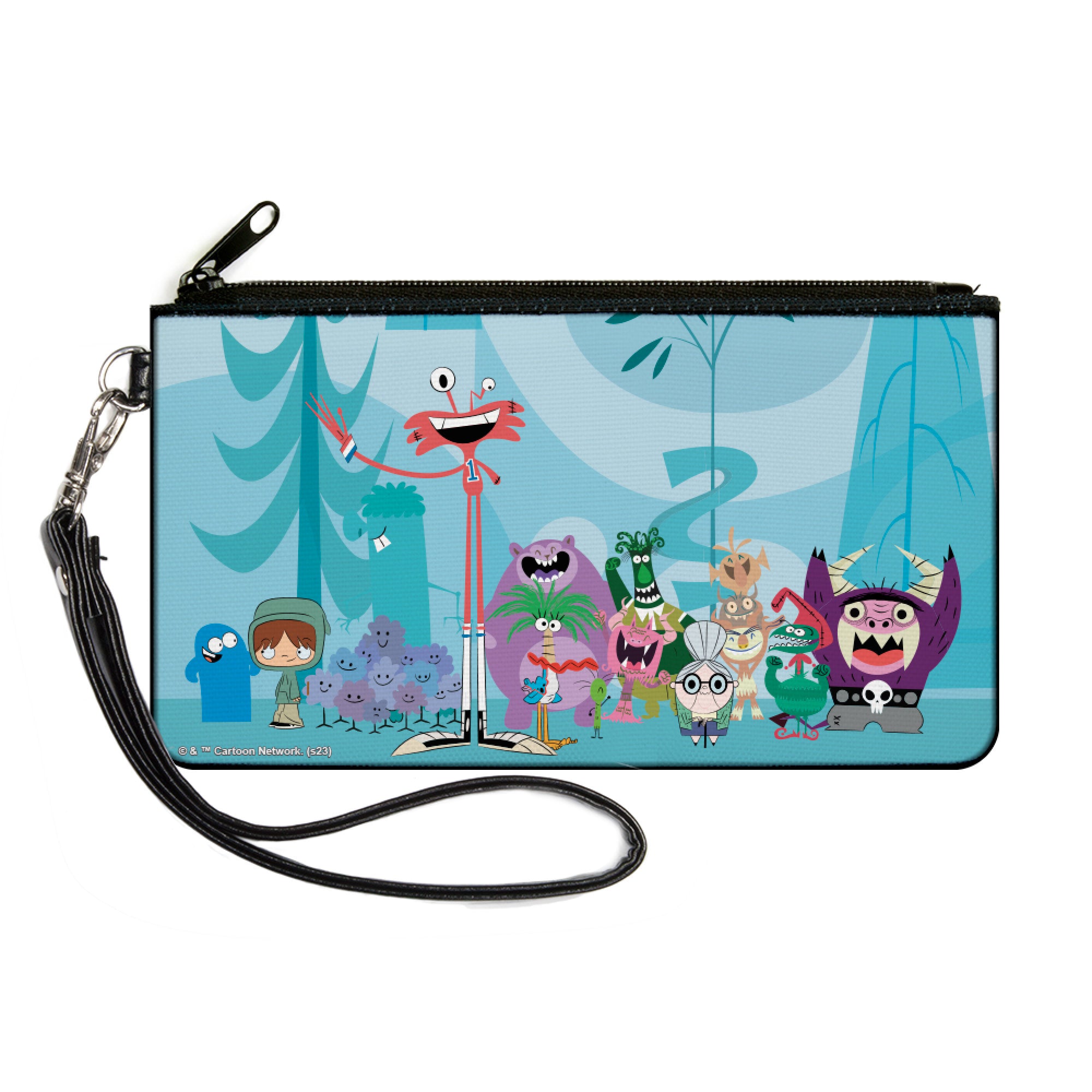 Canvas Zipper Wallet - LARGE - Foster's Home for Imaginary Friends Gro ...