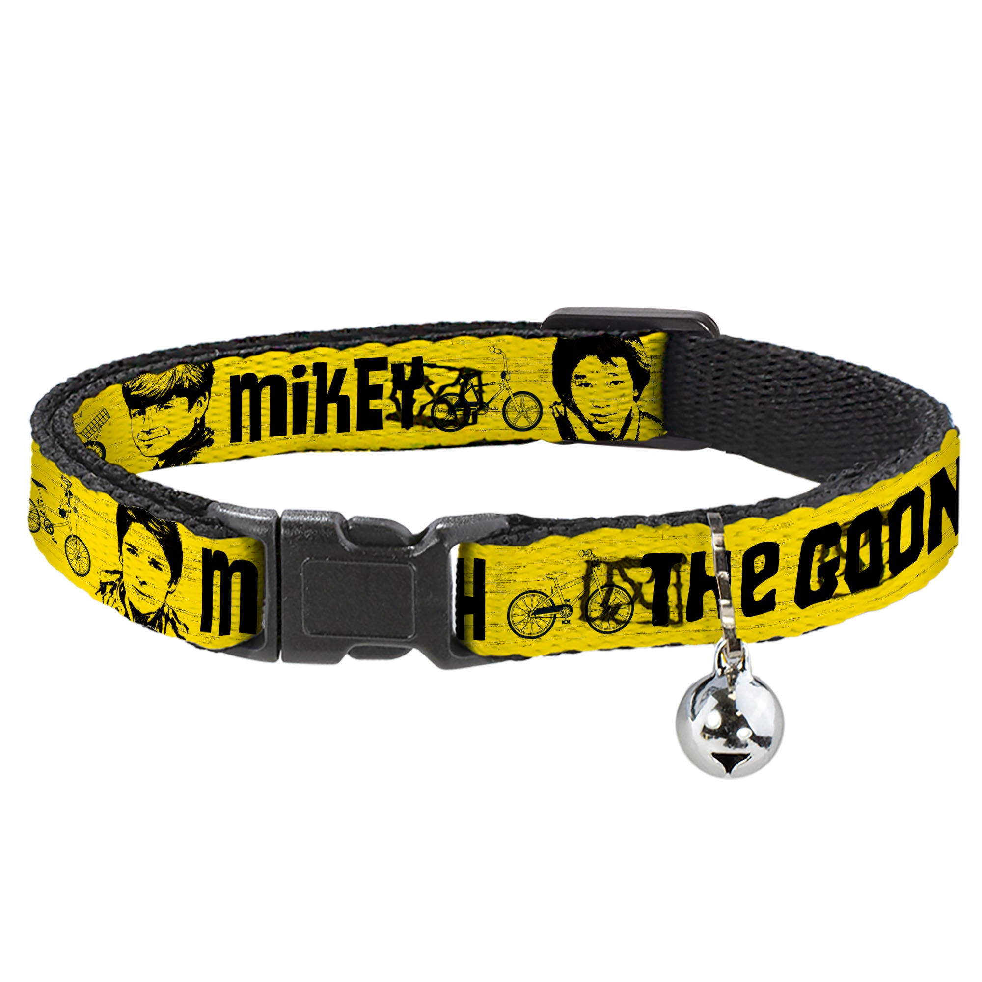 Breakaway Cat Collar with Bell - THE GOONIES CHUNK MIKEY DATA MOUTH Ic ...