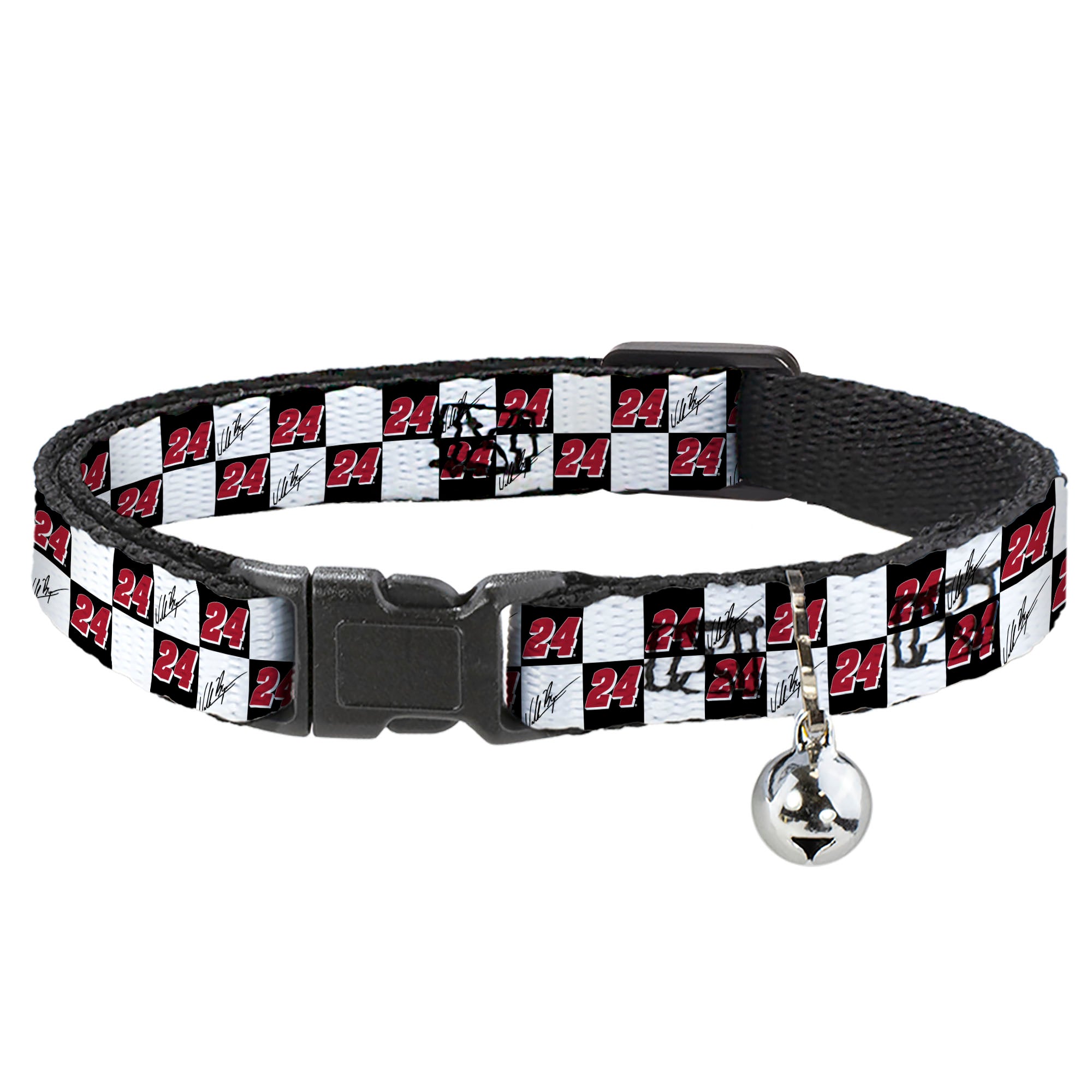 Breakaway Cat Collar with Bell - William Byron Autograph and #24 Check ...