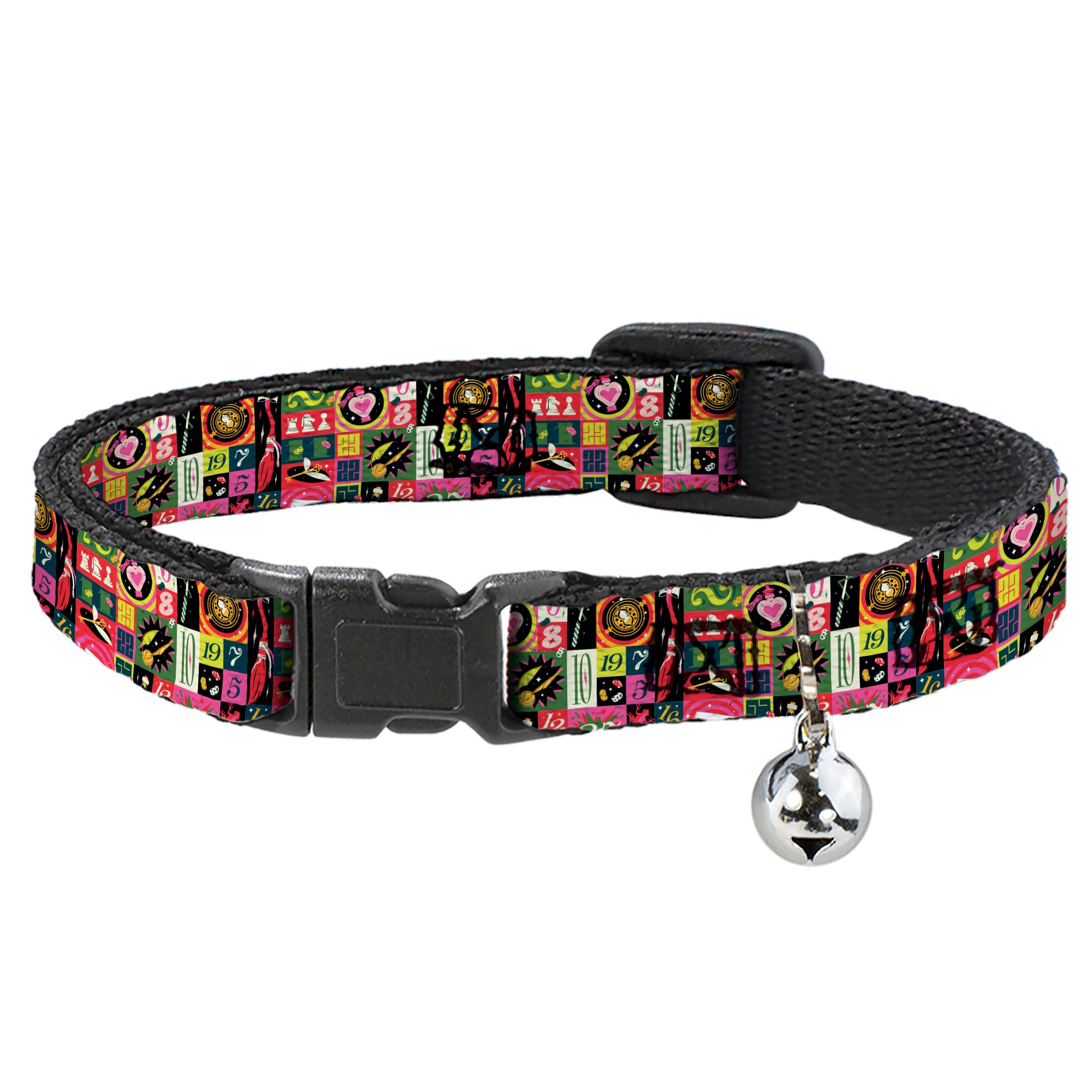 Breakaway Cat Collar with Bell - Harry Potter Deck the Holidays Christ ...