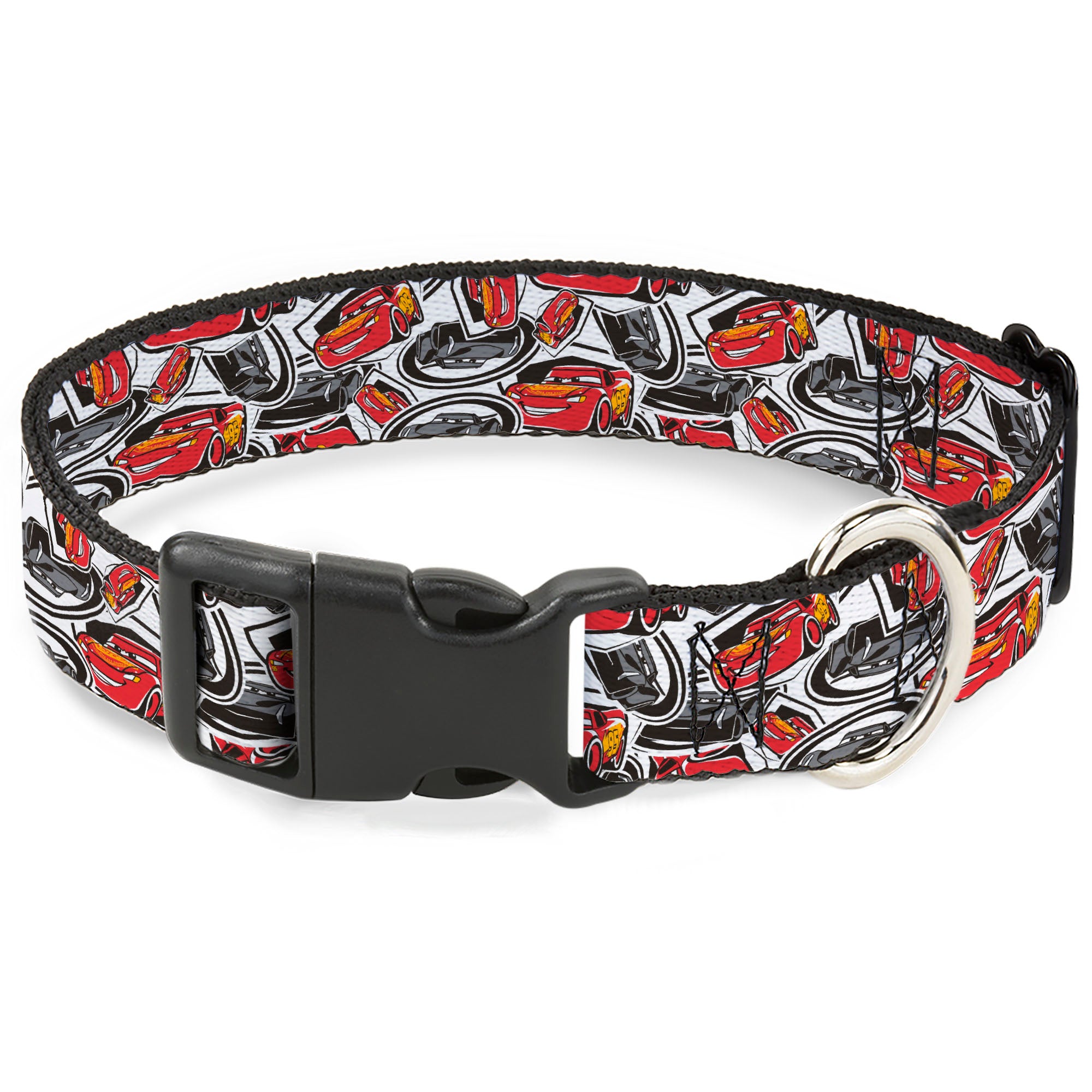 Plastic Clip Collar - Cars 3 Lightning McQueen/Storm Jackson Poses Sca ...