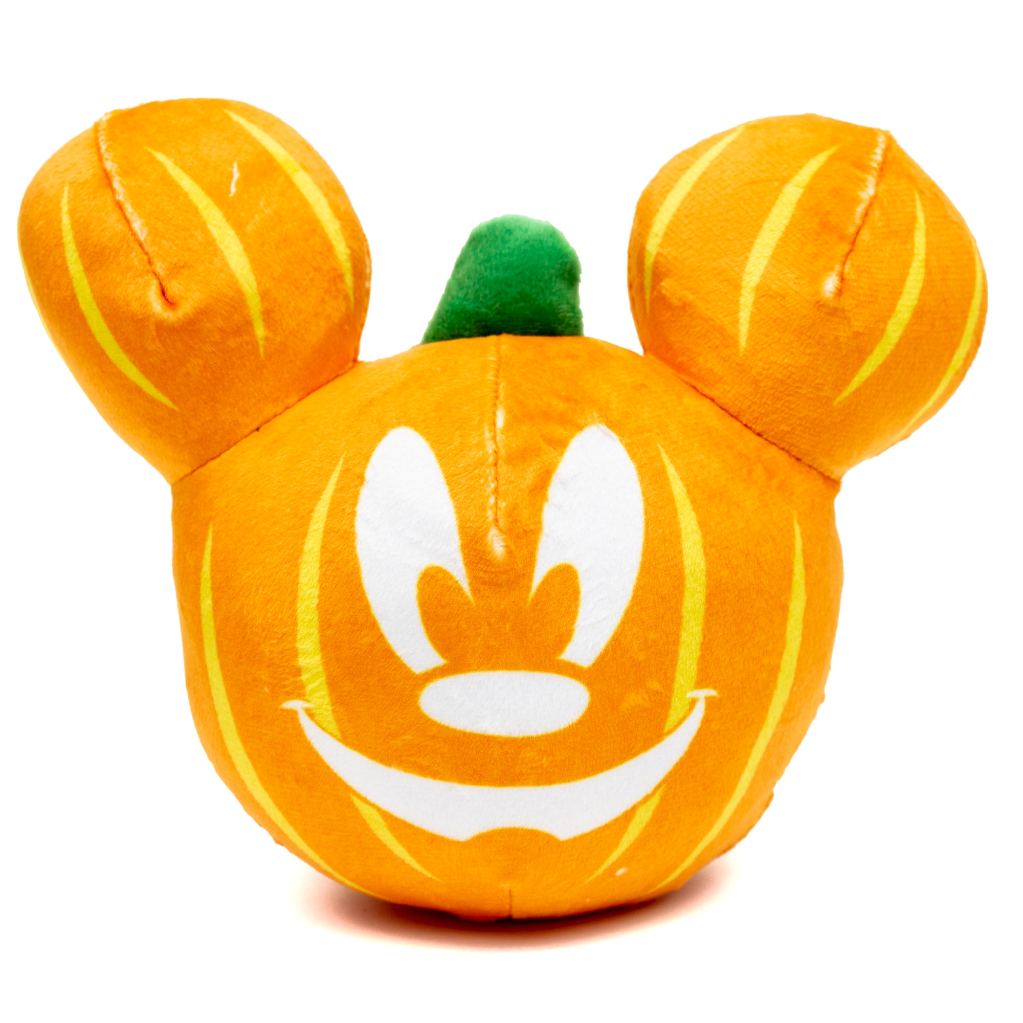 Dog Toy Squeaker Plush - Disney Halloween Mickey Mouse Pumpkin Face ...