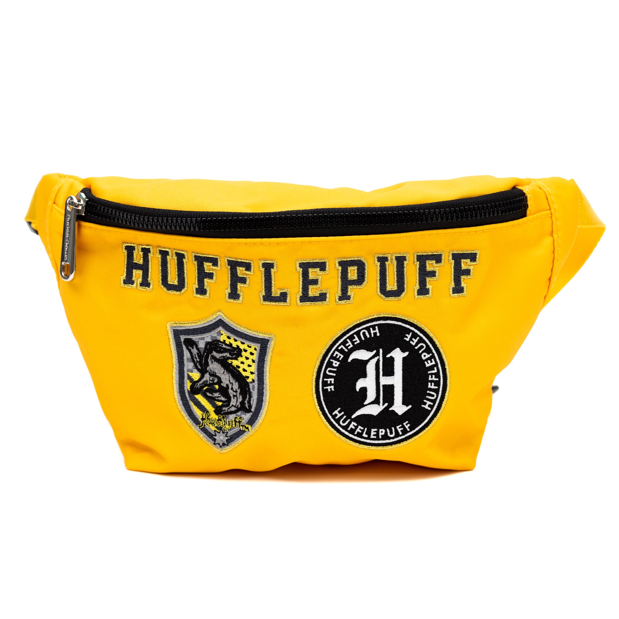 Fanny Pack - Harry Potter HUFFLEPUFF Patches Embroidered Yellow ...