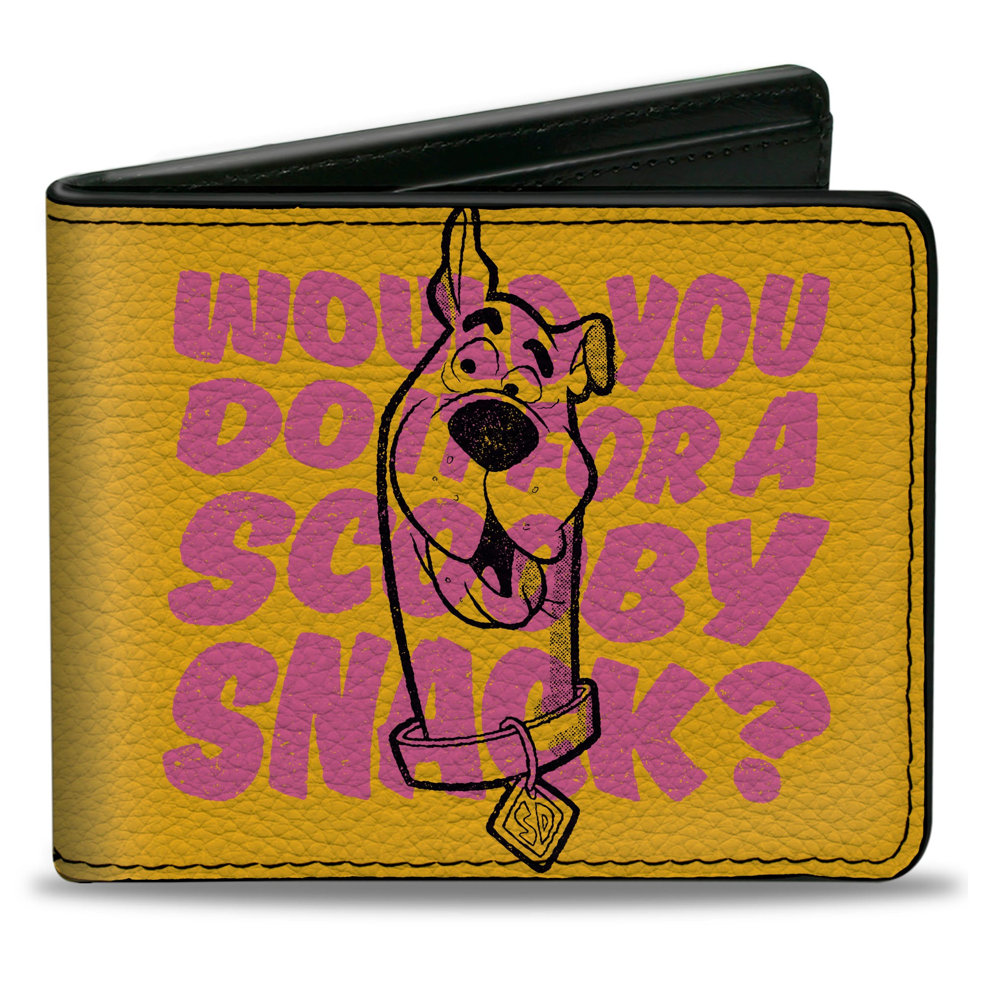Bi-Fold Wallet - Scooby Doo WOULD YOU DO IT FOR A SCOOBY SNACK? Pose Y ...