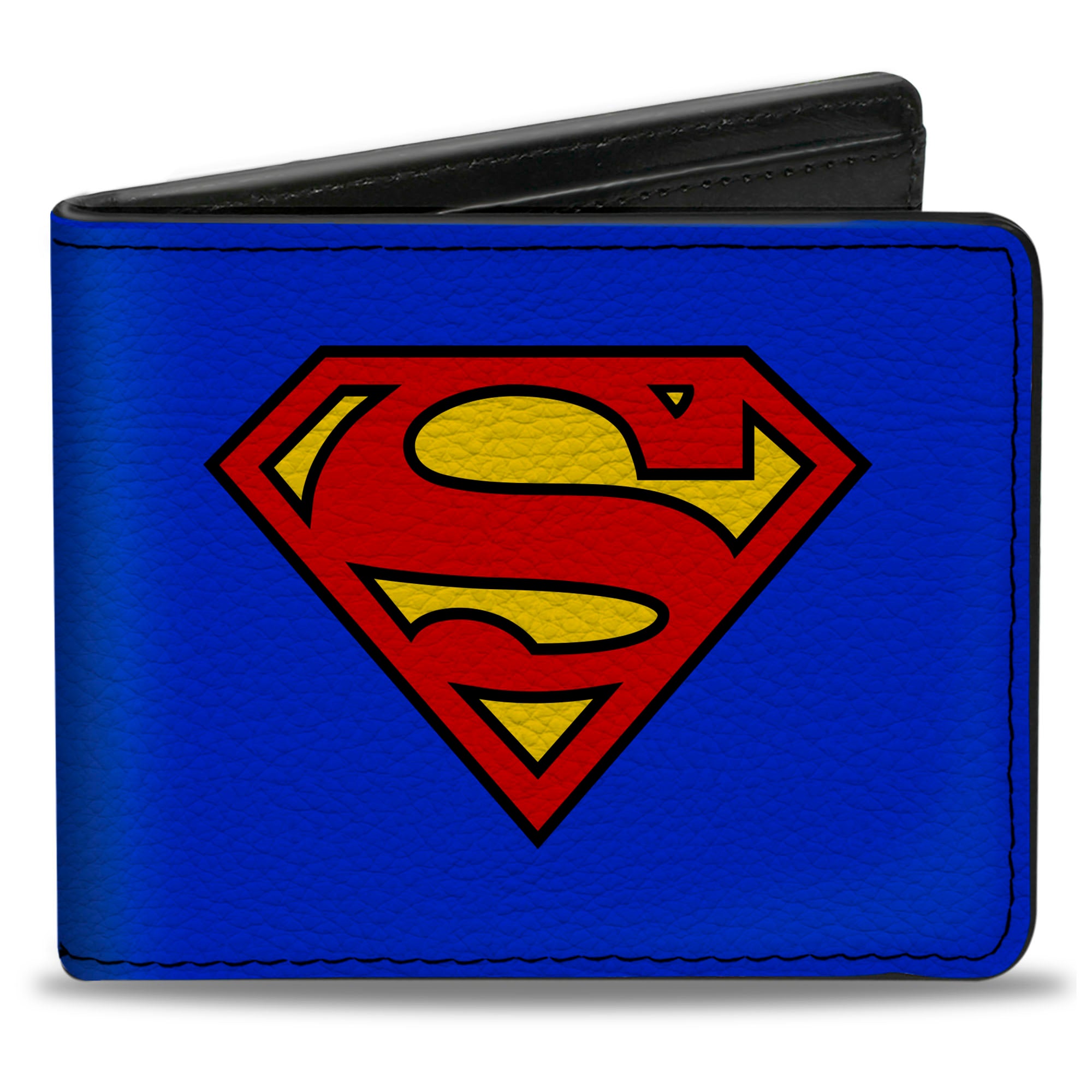 Bi-Fold Wallet - Superman Shield Blue Red Yellow – Buckle-Down