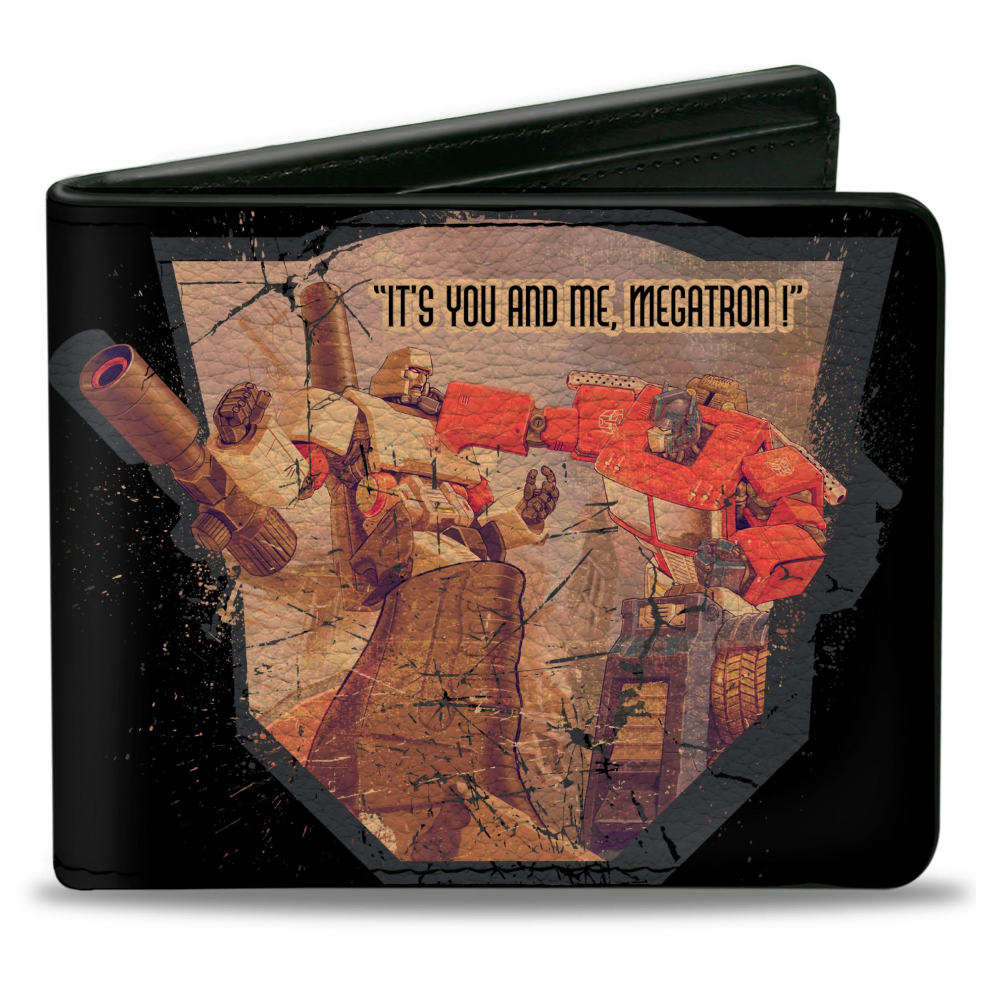 Bi-Fold Wallet - Transformers Megatron vs. Optimus Prime IT'S YOU AND ...