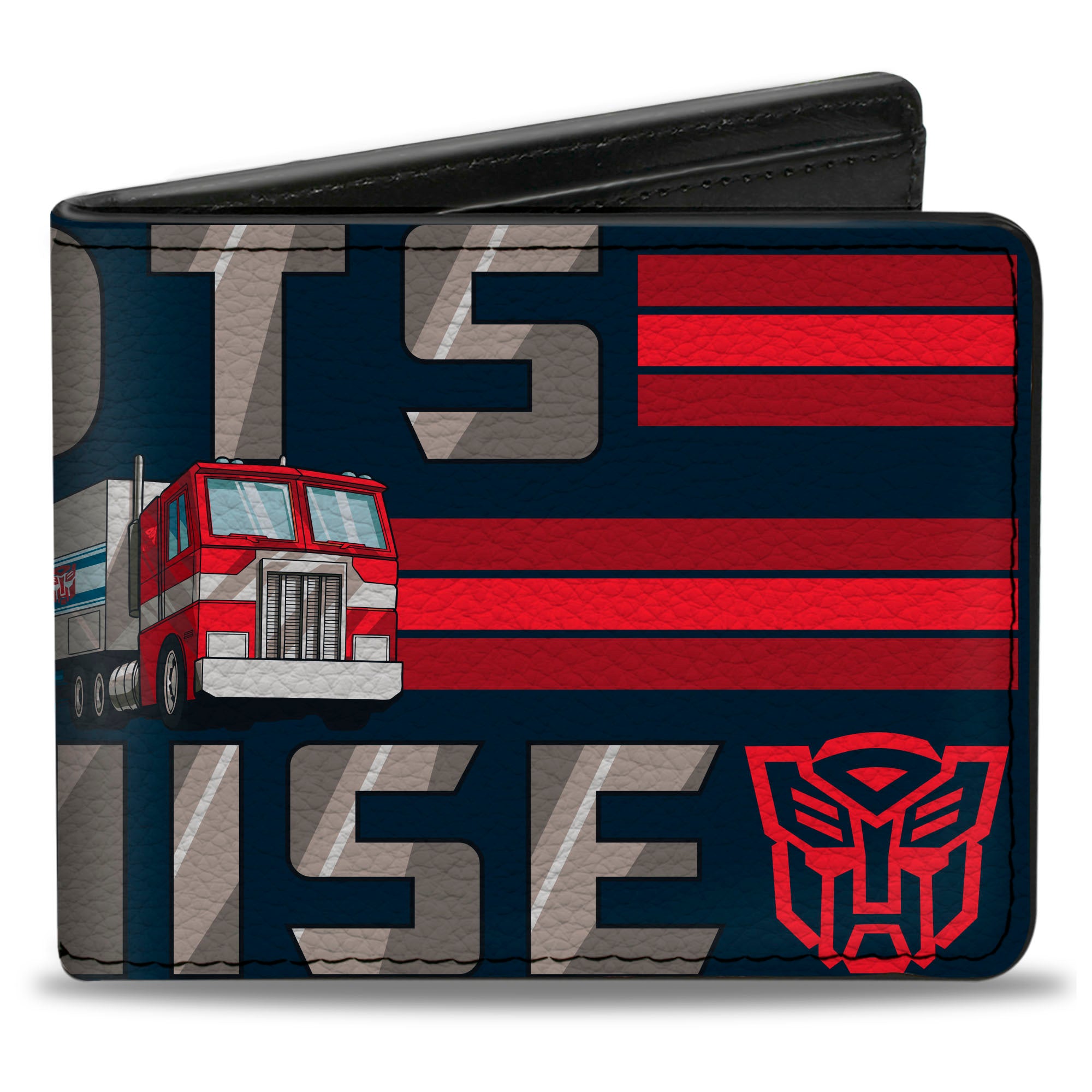 Bi-Fold Wallet - Transformers Optimus Prime ROBOTS IN DISGUISE Icons B ...