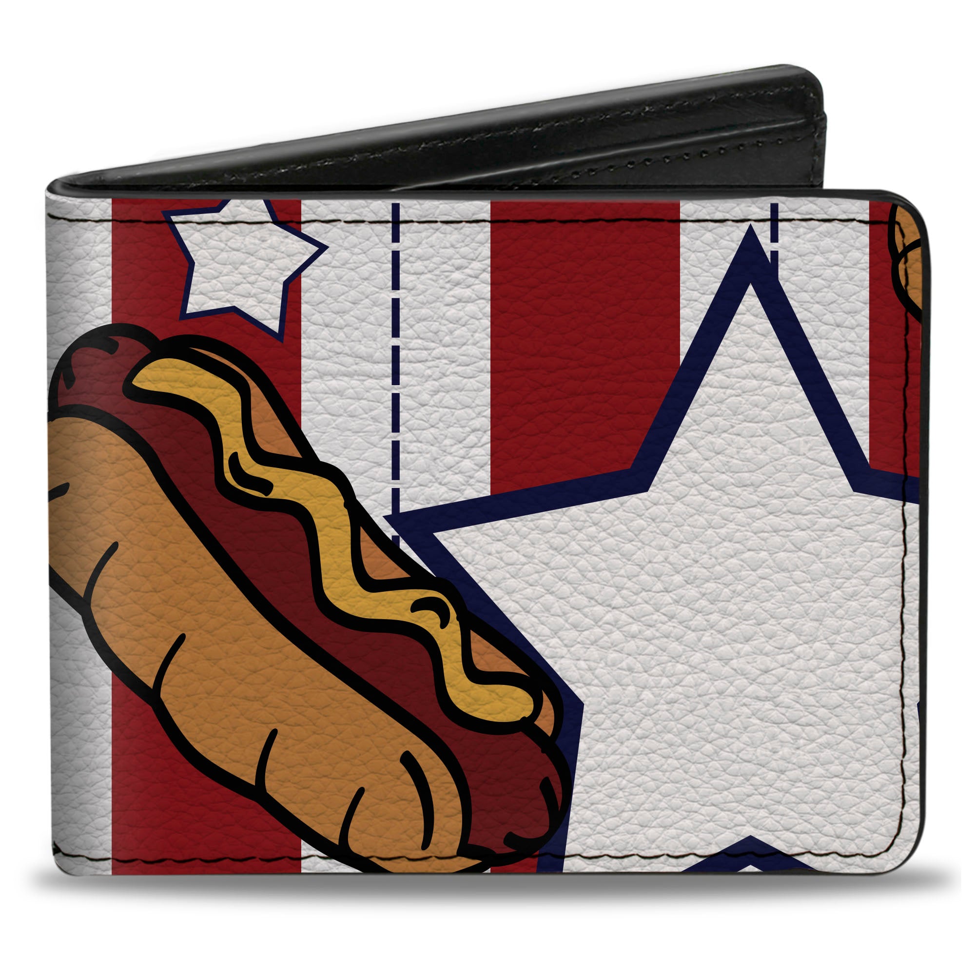 Bi-Fold Wallet - Hot Dogs – Buckle-Down