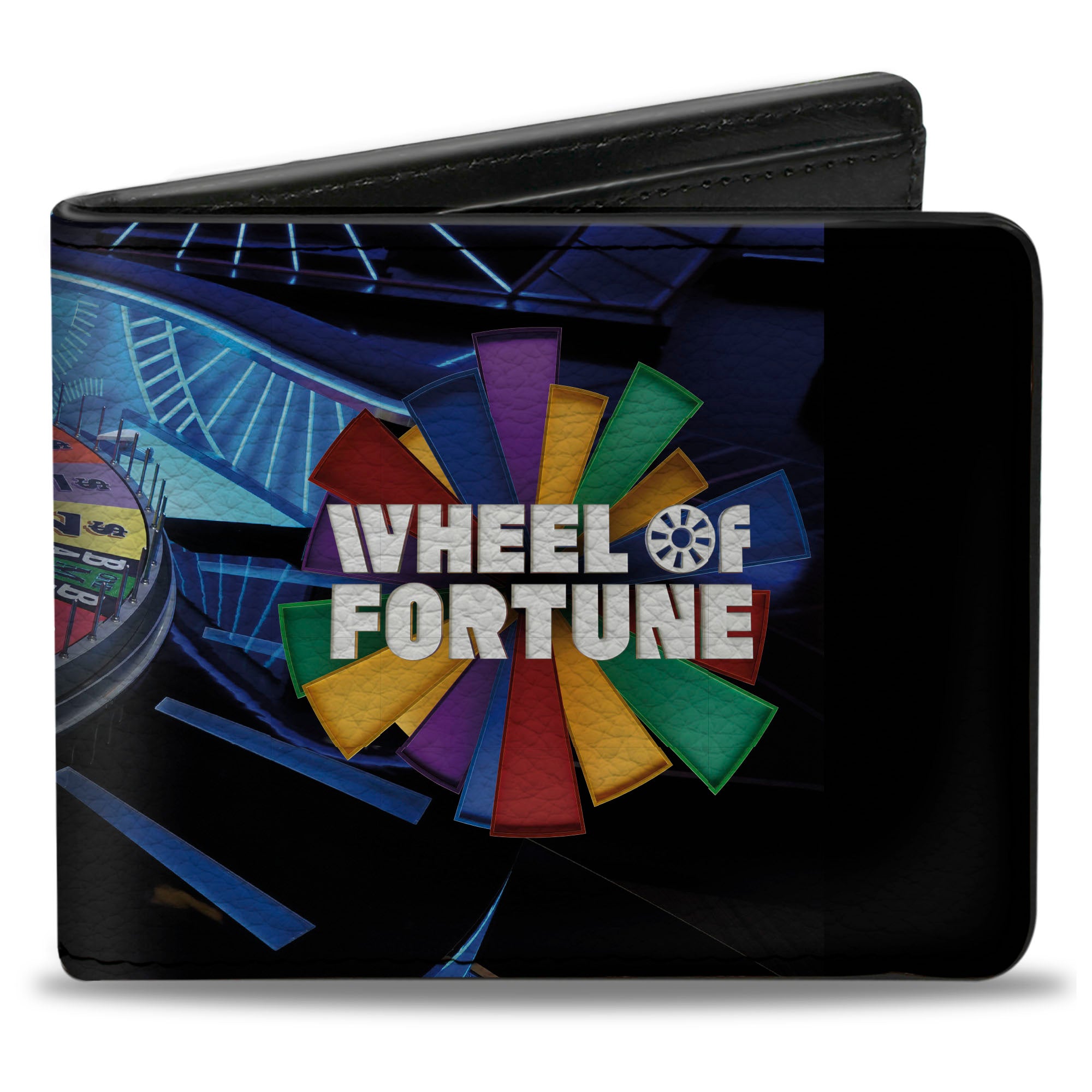 Bi-Fold Wallet - WHEEL OF FORTUNE Vivid Wheel and Logo – Buckle-Down