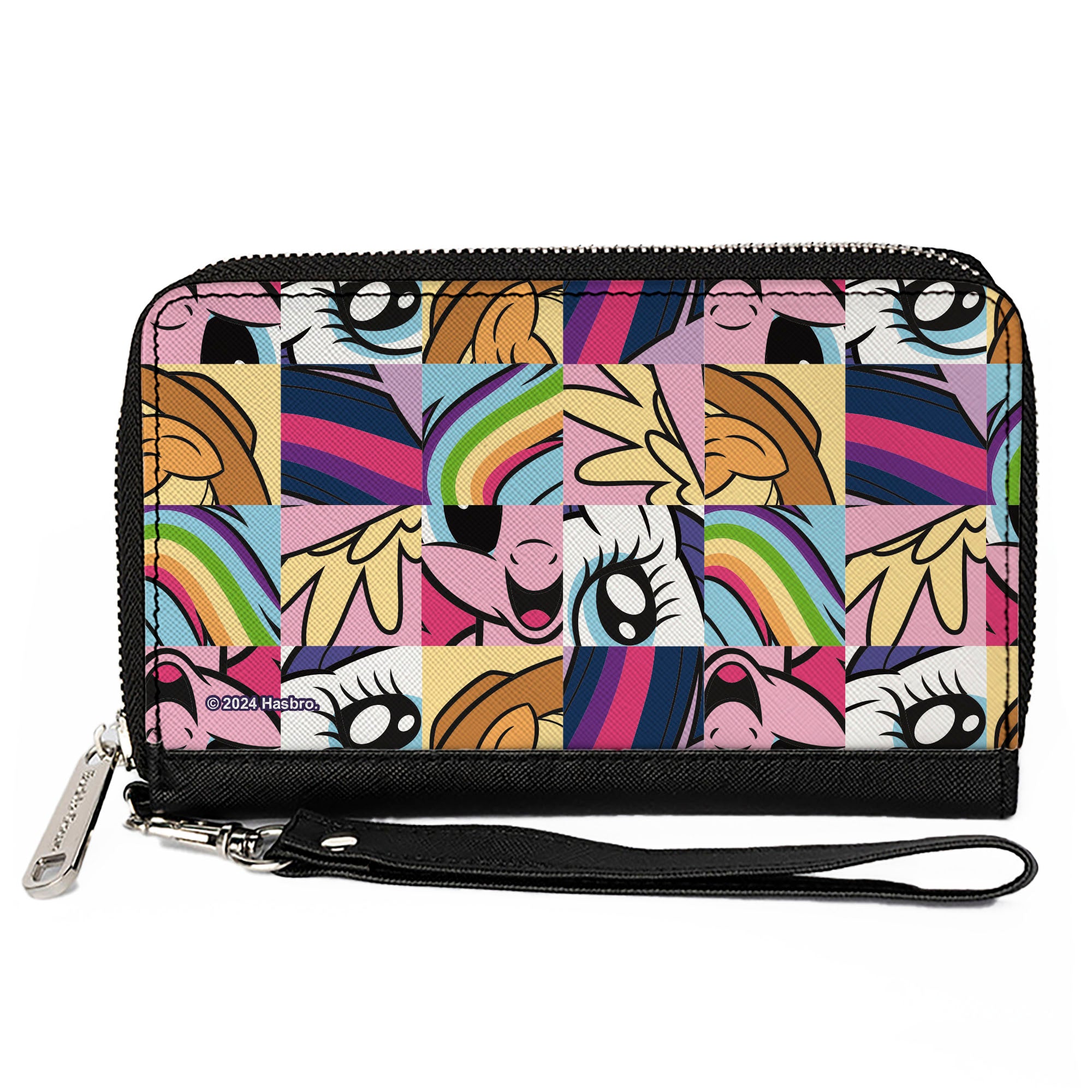 PU Zip Around Wallet Rectangle - My Little Pony Friendship is Magic Cl ...