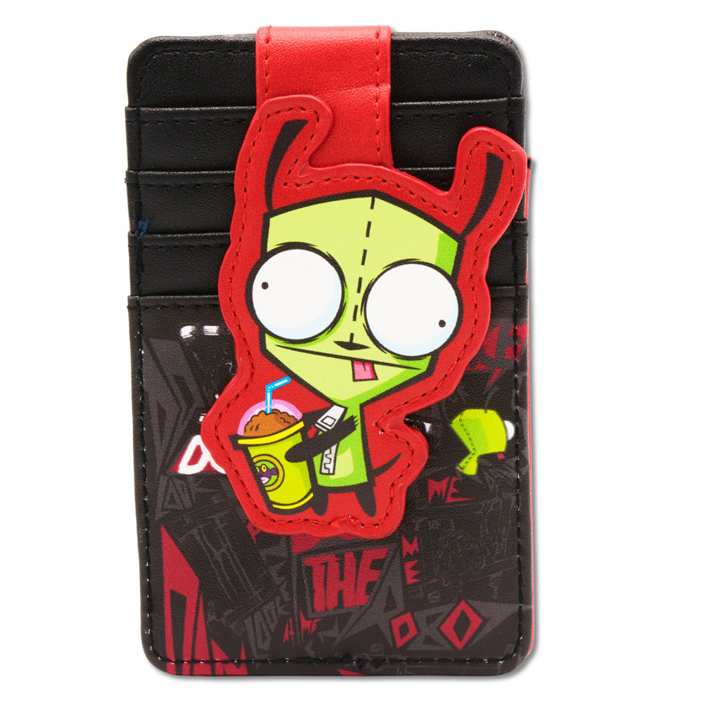 Invader Zim Wallet, Character Wallet ID Card Holder, Invader Zim GIR S ...