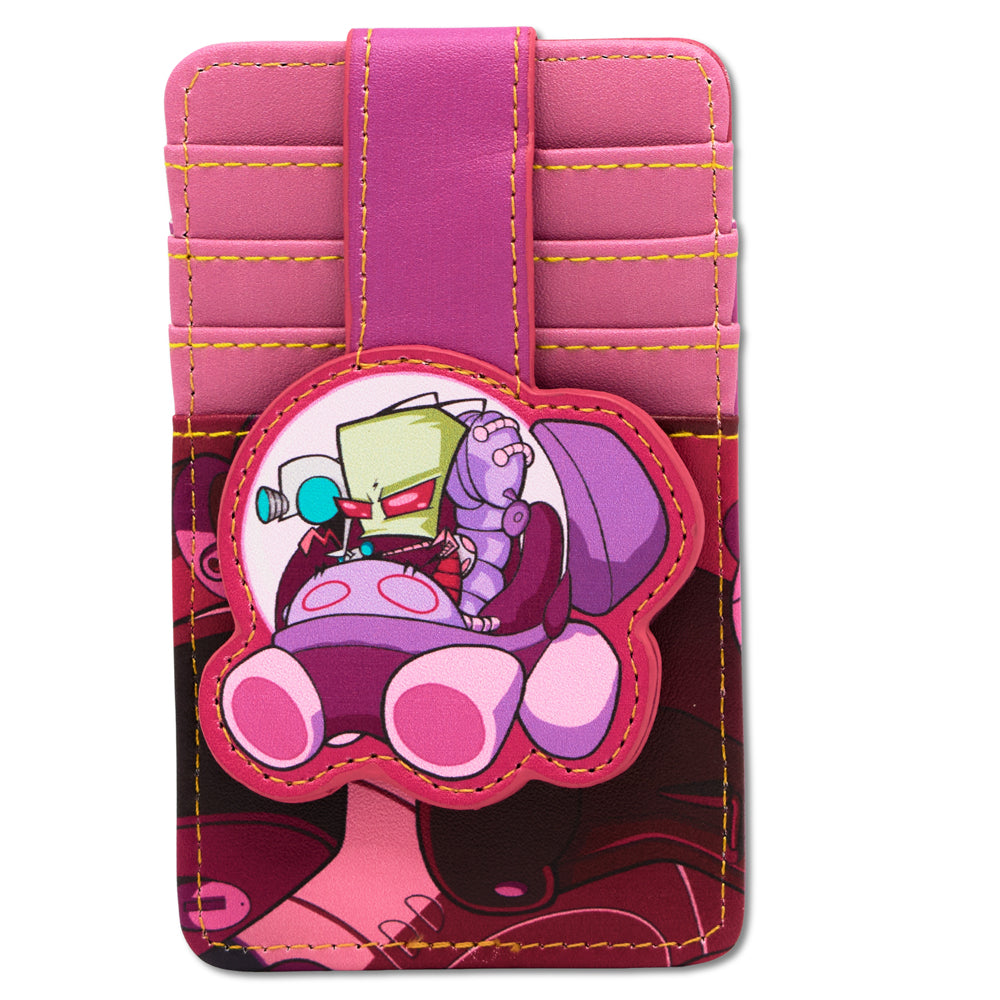 Invader Zim Wallet, Character Wallet ID Card Holder, Invader Zim and G ...