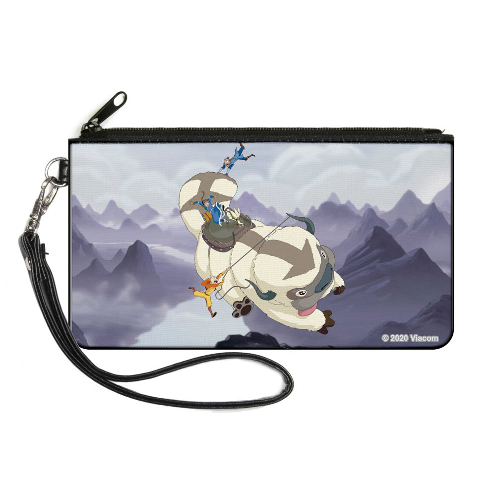 Canvas Zipper Wallet - LARGE - Avatar the Last Airbender Appa Carrying ...